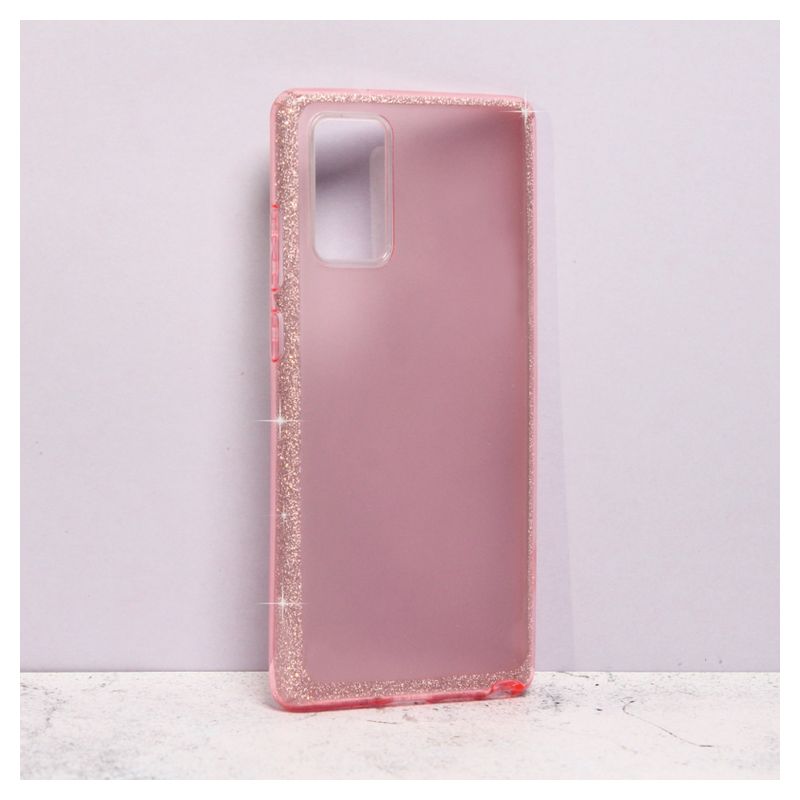 Maskica Crystal Cut za Samsung N980F Galaxy Note 20 roze