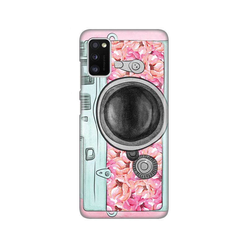 Maskica Silikonska Print za Samsung A415F Galaxy A41 Pink Camera