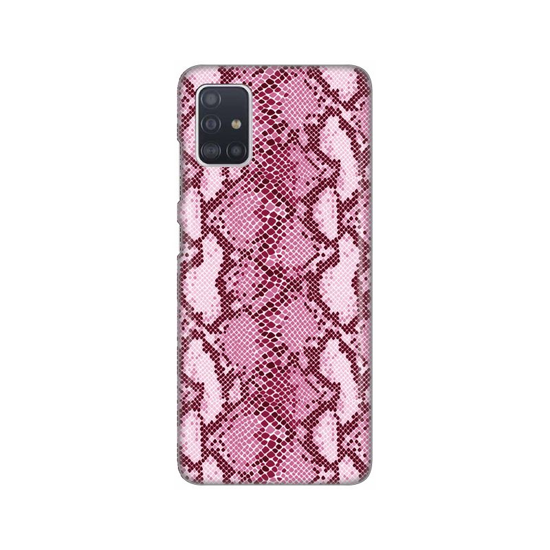 Maskica Silikonska Print za Samsung A515F Galaxy A51 Pink Snake