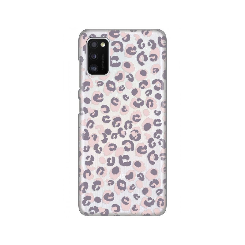 Maskica Silikonska Print Skin Diamond za Samung A415F Galaxy A41 Pink Leopard