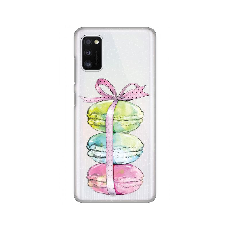 Maskica Silikonska Print Skin Diamond za Samung A415F Galaxy A41 Girly Macaroons