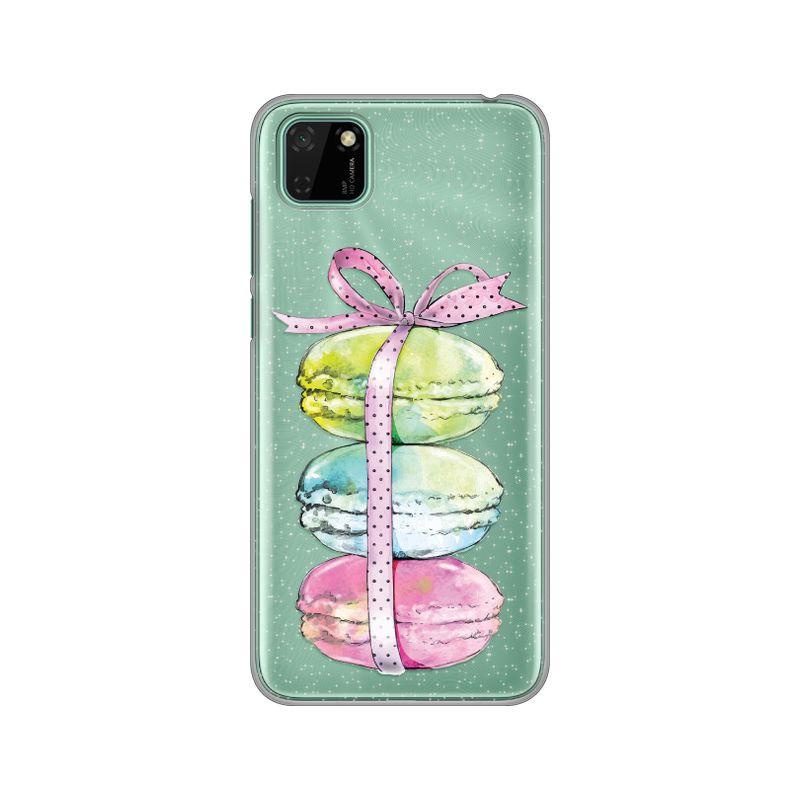 Maskica Silikonska Print Skin Diamond za Huawei Y5p/Honor 9S Girly Macaroons
