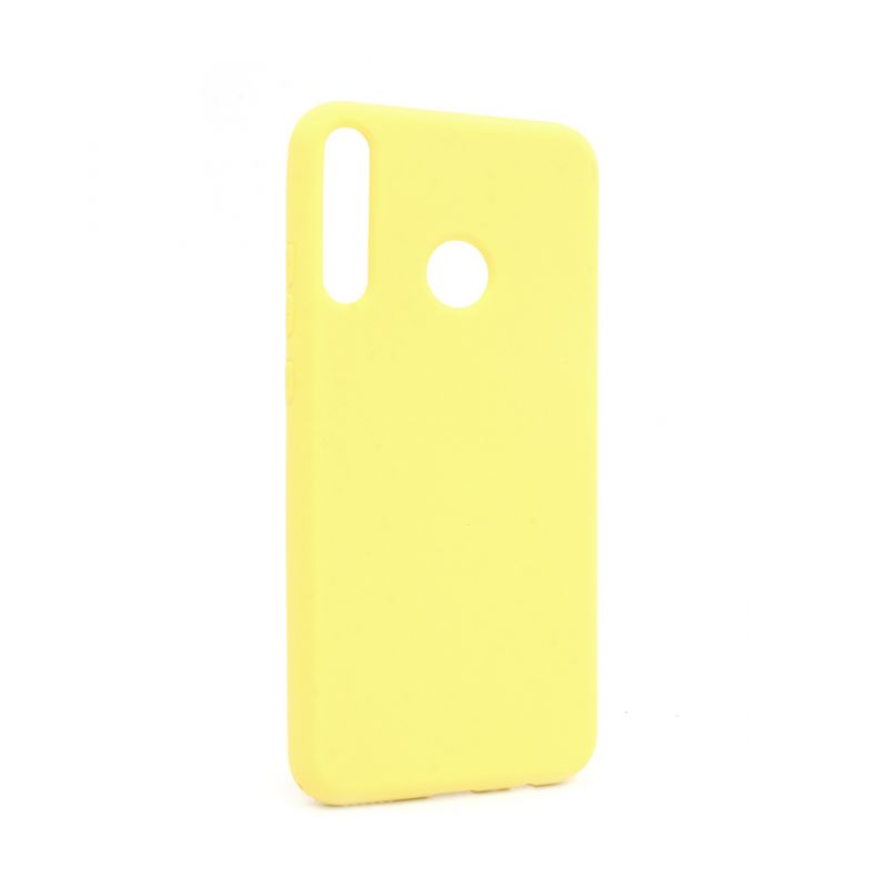 Maskica Nano Silikon za Huawei P40 Lite E zuta