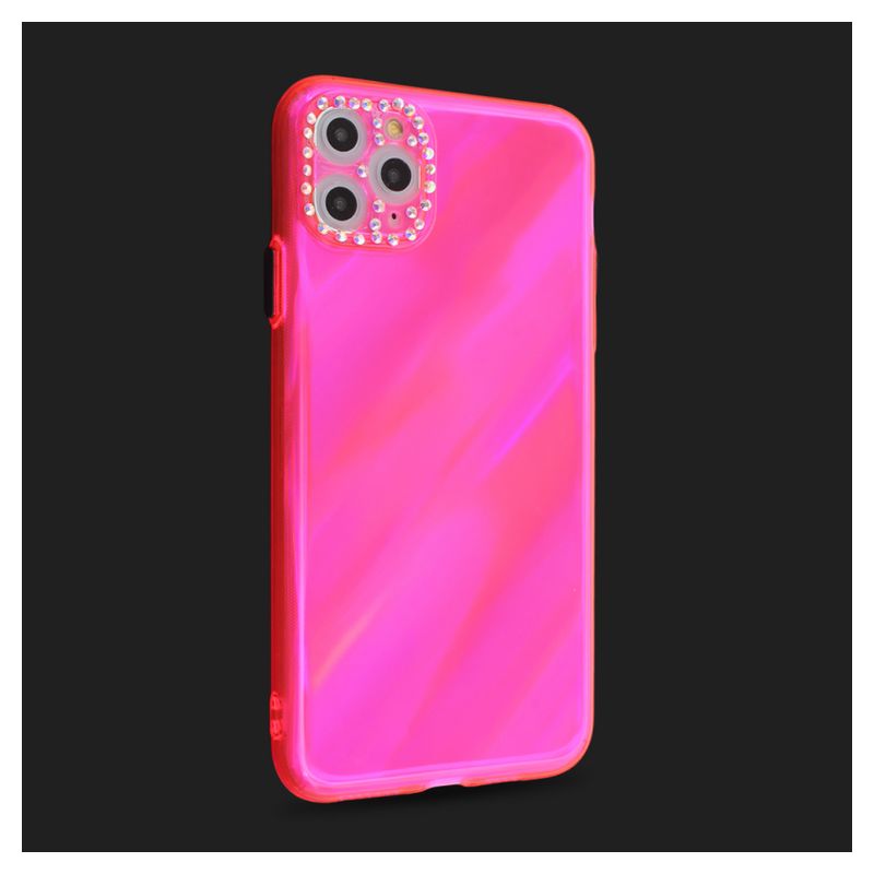 Maskica Camera Crystal iPhone 11 Pro Max 6.5 pink