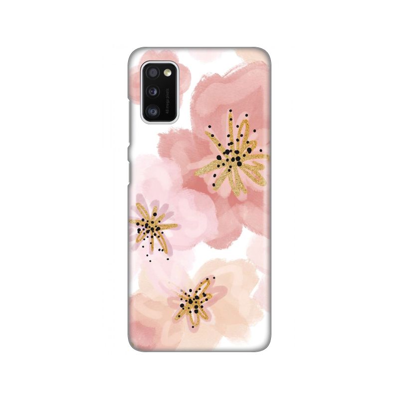 Maskica Silikonska Print za Samsung A415F Galaxy A41 Rose and Gold Flower