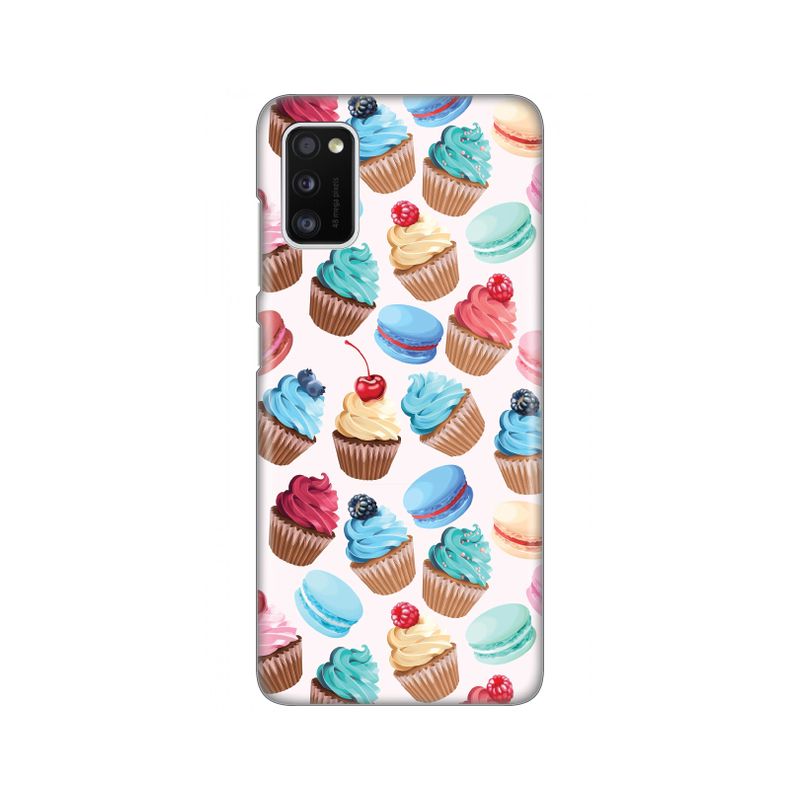 Maskica Silikonska Print za Samsung A415F Galaxy A41 Fruity Cupcakes