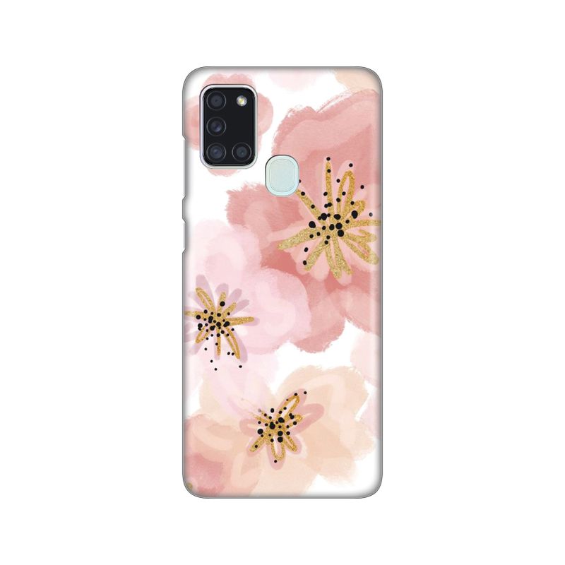 Maskica Silikonska Print za Samsung A217F Galaxy A21s Rose and Gold Flower