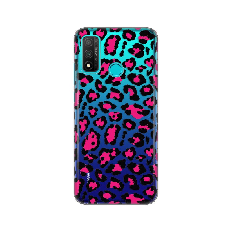 Maskica Silikonska Print Skin za Huawei P smart 2020 Pink Jungle