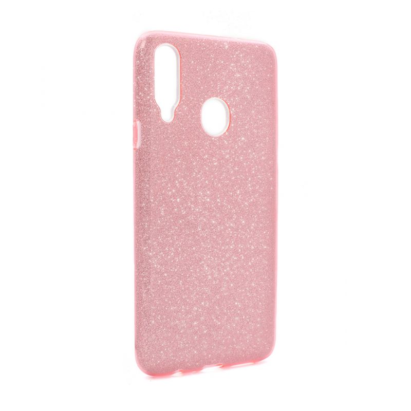 Maskica Crystal Dust za Samsung A207F Galaxy A20s roze