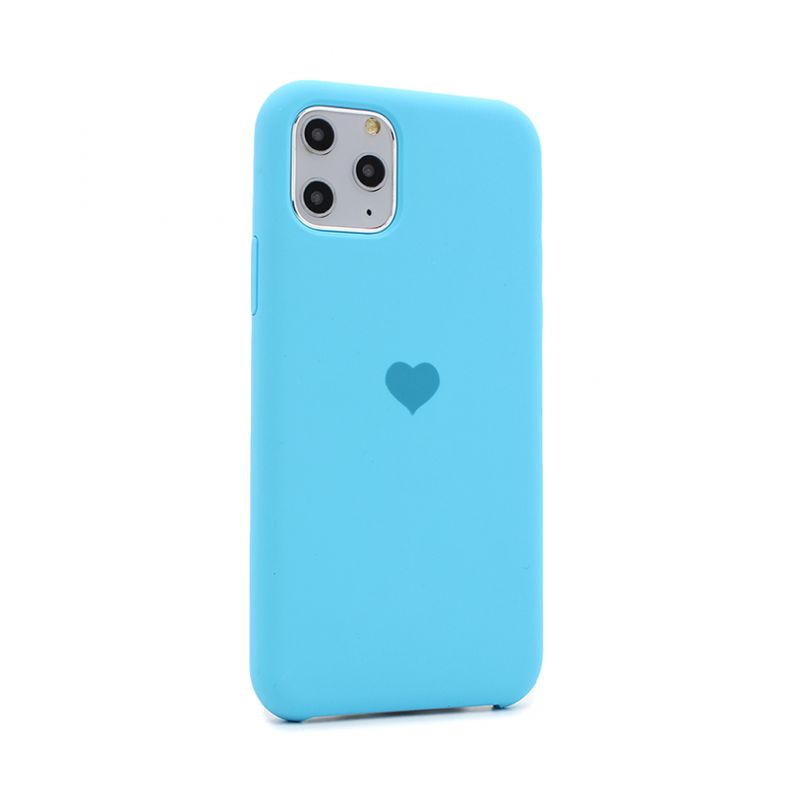 Maskica Heart za iPhone 11 Pro 5.8 svetlo plava