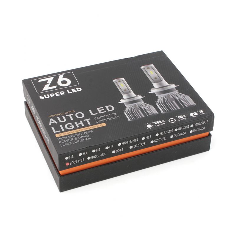 Z6 Led sijalica HB3 9005 50W 6500K set