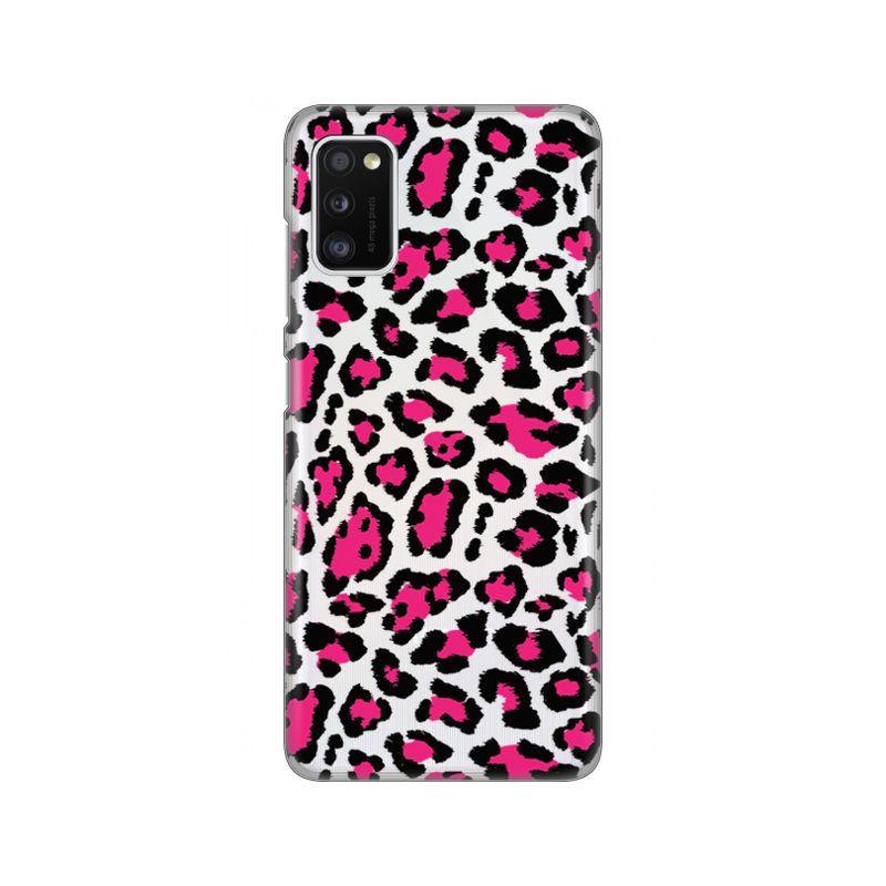 Maskica Silikonska Print Skin za Samsung A415F Galaxy A41 Pink Jungle