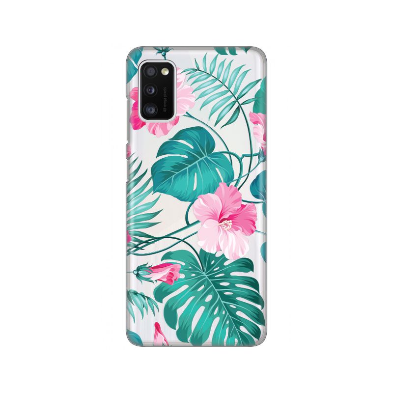 Maskica Silikonska Print Skin za Samsung A415F Galaxy A41 Tropical Florals