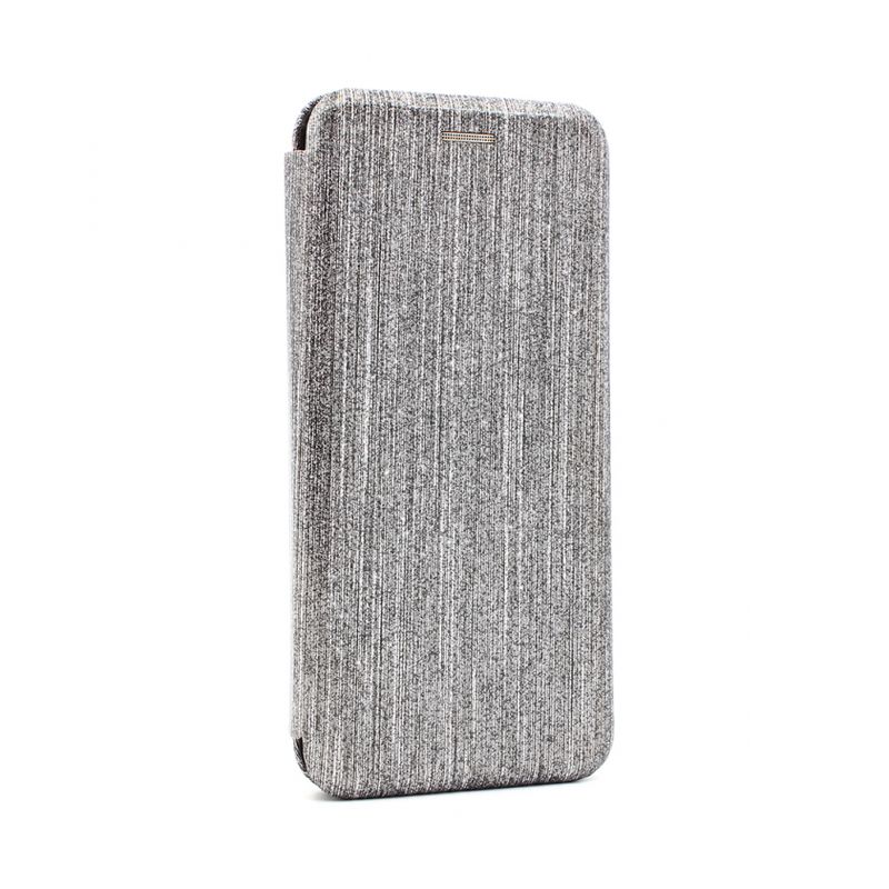 Maskica Flip Crystal za Huawei P40 Lite/Nova 6 SE srebrna