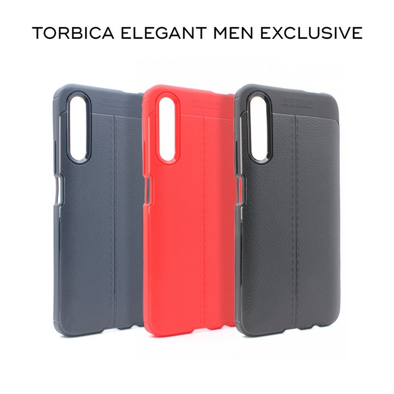 Maskica Elegant men Exclusive za Huawei Y6p plava