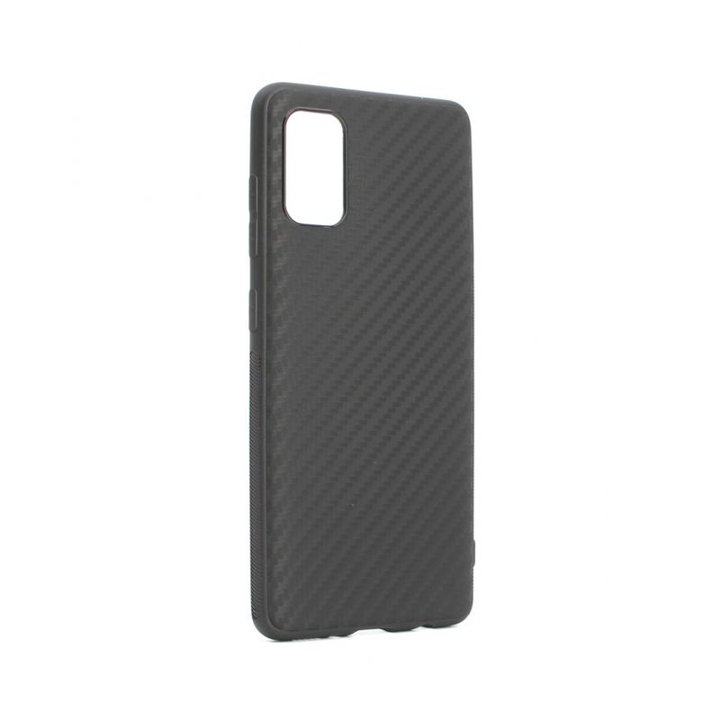 Maskica Carbon fiber za Samsung A415F Galaxy A41 crna