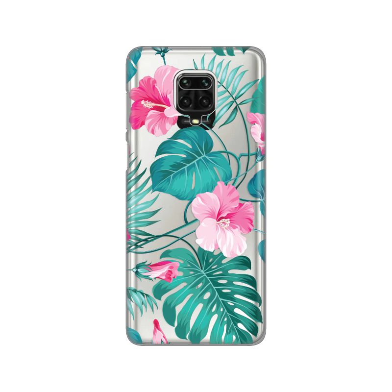 Maskica Silikonska Print Skin za Xiaomi Redmi Note 9 Pro/Note 9 Pro Max/Note 9S Tropical Florals