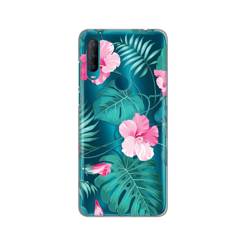 Maskica Silikonska Print Skin za Alcatel 1S 2020/5028D/A1 Alpha 20 Tropical Florals