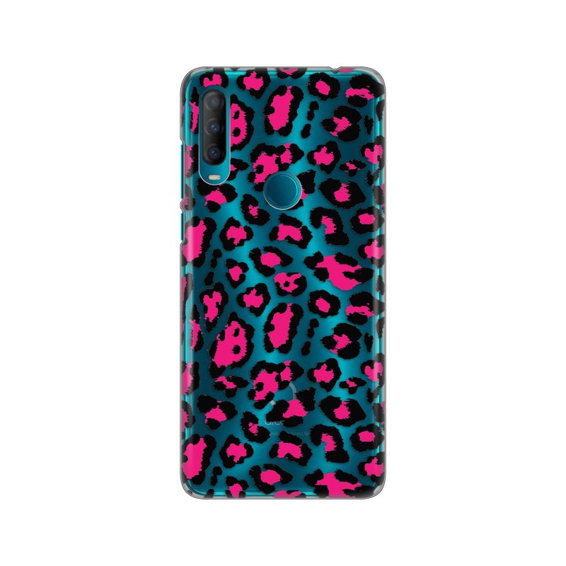 Maskica Silikonska Print Skin za Alcatel 1S 2020/5028D/A1 Alpha 20 Pink Jungle