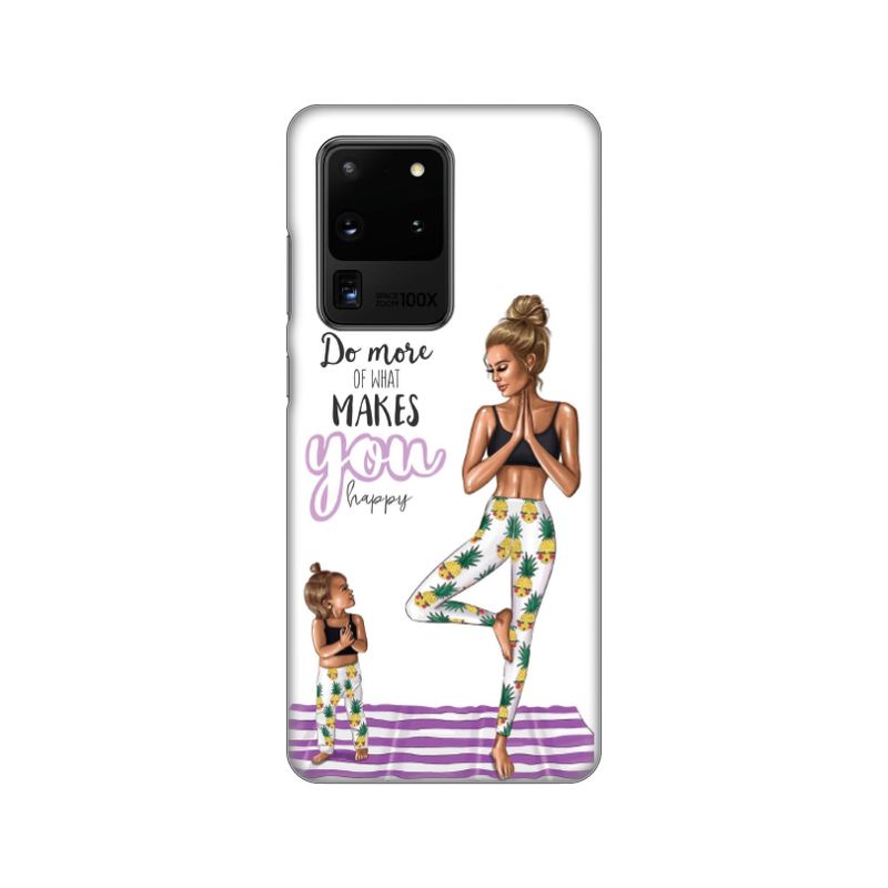 Maskica Silikonska Print za Samsung G988F Galaxy S20 Ultra Mama Yoga