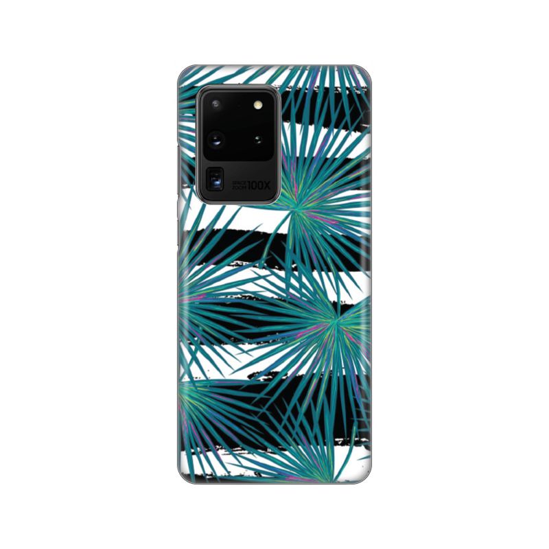 Maskica Silikonska Print za Samsung G988F Galaxy S20 Ultra Exotic Leaves