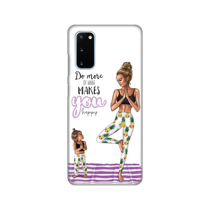 Maskica Silikonska Print za Samsung G980F Galaxy S20 Mama Yoga