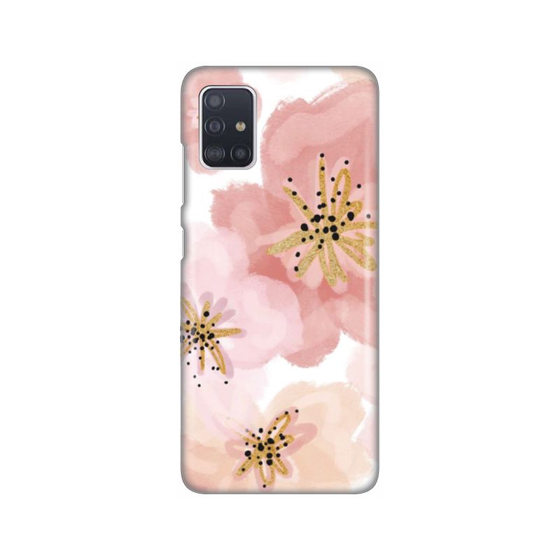 Maskica Silikonska Print za Samsung A515F Galaxy A51 Rose and Gold Flower