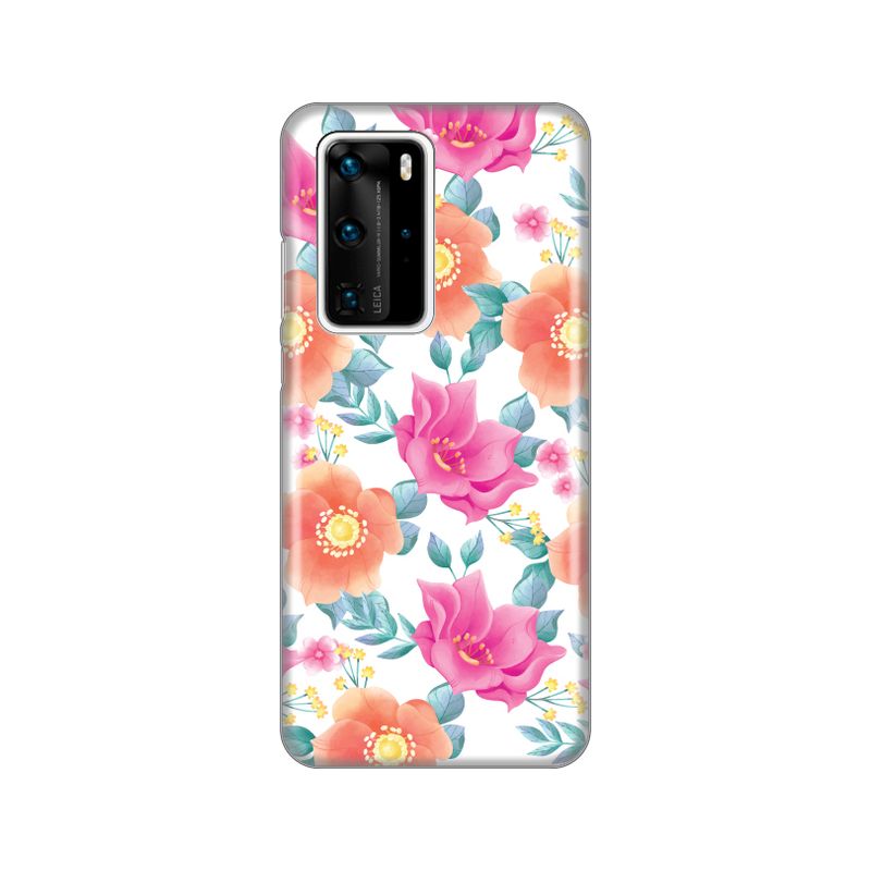 Maskica Silikonska Print za Huawei P40 Pro Spring Garden