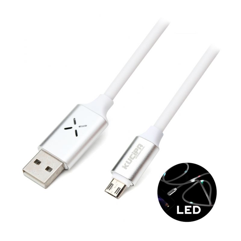 Data kabl KUCIPA K257 micro USB 1m beli