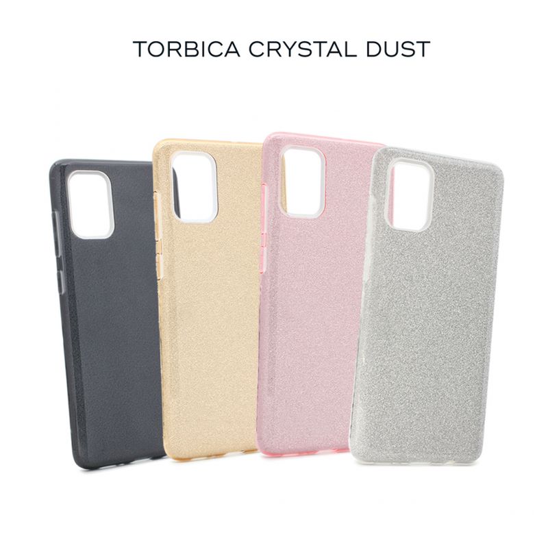 Maskica Crystal Dust za Huawei P40 Pro roze