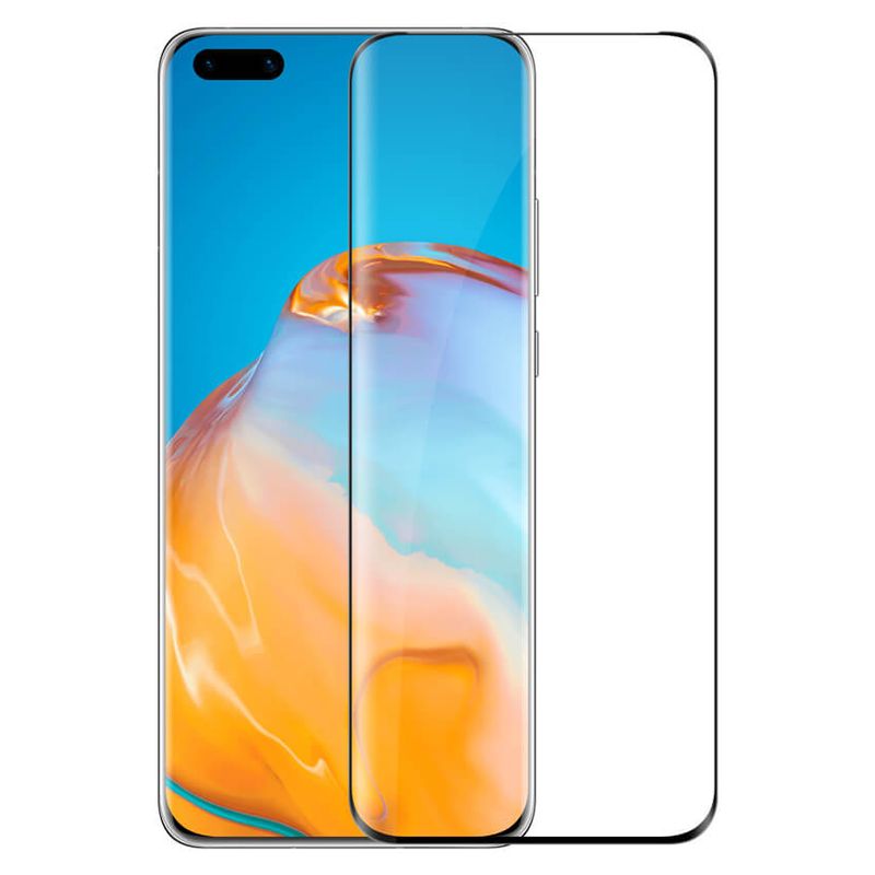 Zaštitno Staklo Nillkin 3D CP+Max za Huawei P40 Pro crni