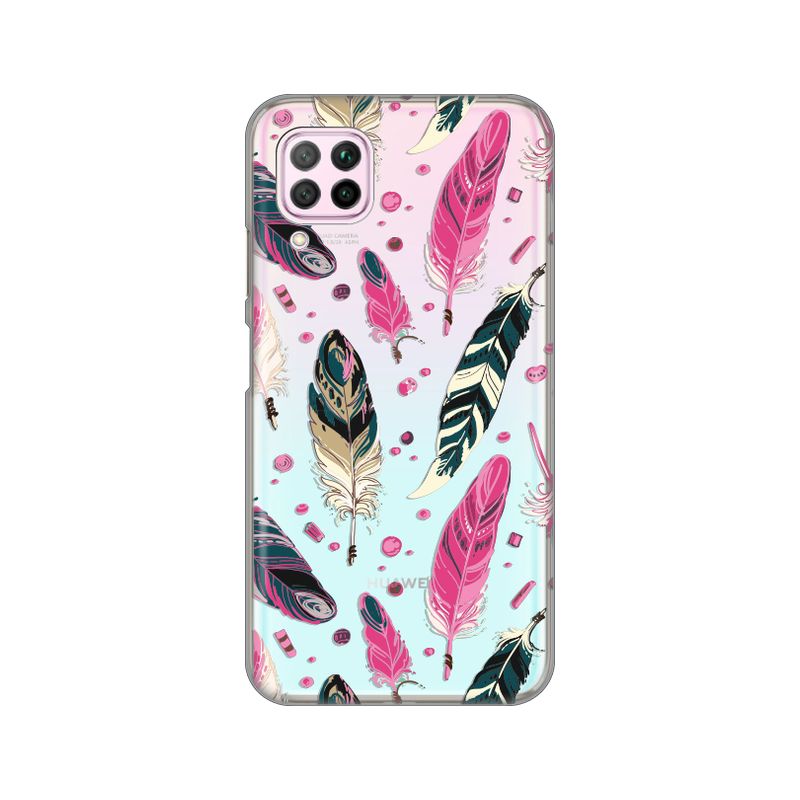 Maskica Silikonska Print Skin Za Huawei P40 Lite/Nova 6 SE Cristal Case 123