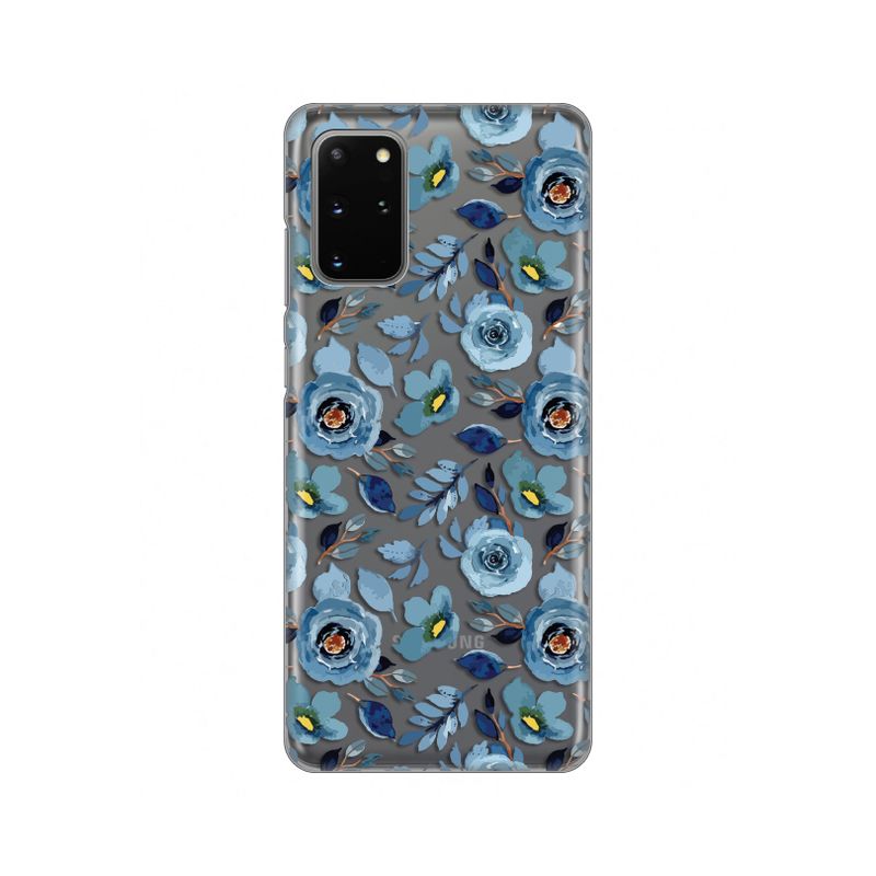 Maskica Silikonska Print Skin za Samsung G985F Galaxy S20 Plus Blue Roses