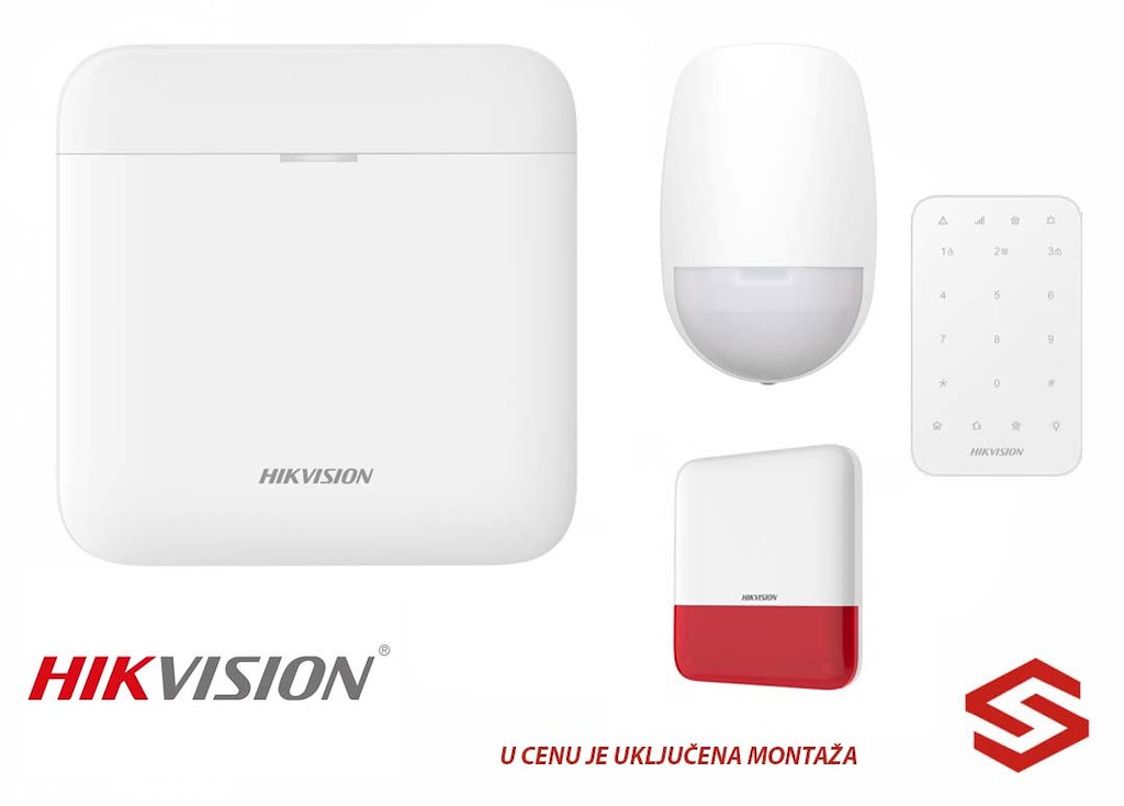 Hikvision AX PRO SERIJA BEŽIČNI ALARMNI SISTEM