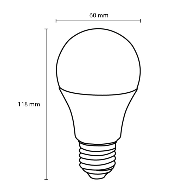 LED sijalica klasik dnevno svetlo 10W