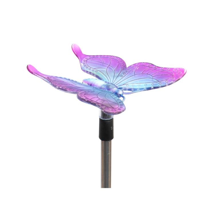 Solarna baštenska lampa – leptir