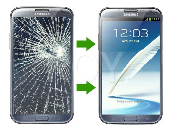Zamena stakla (reparacija) za Samsung Galaxy Note 1