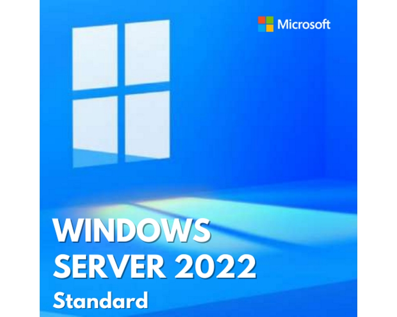 MICROSOFT Windows Server 2022 Standard English DVD 16 Core (P73-08328)