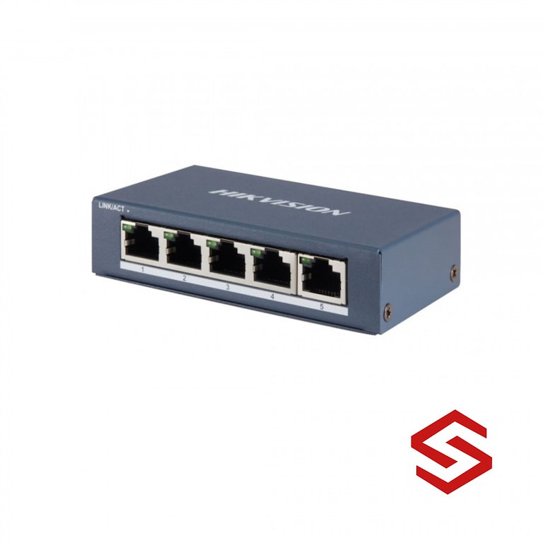 Hikvision Gigabitni Switch DS-3E0505-E