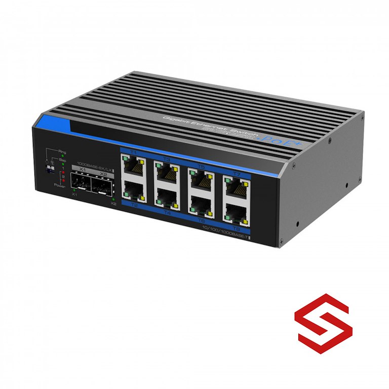 Ansec 8-Portni Gigabitni PoE Switch