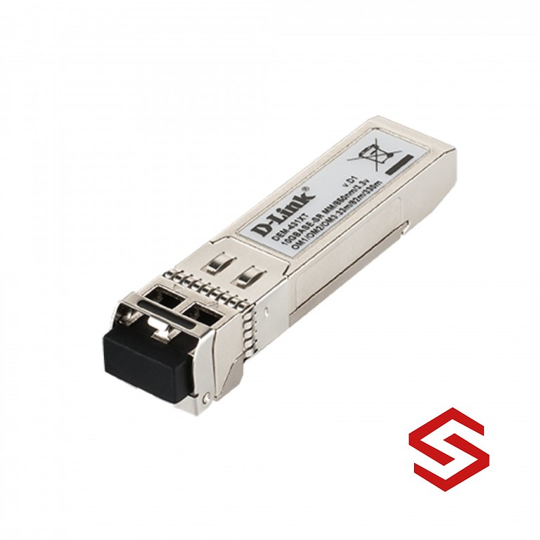 D-link DEM 431XT SFP+ 10GBASE SR Multi Mode Fibre Transceiver (300m)