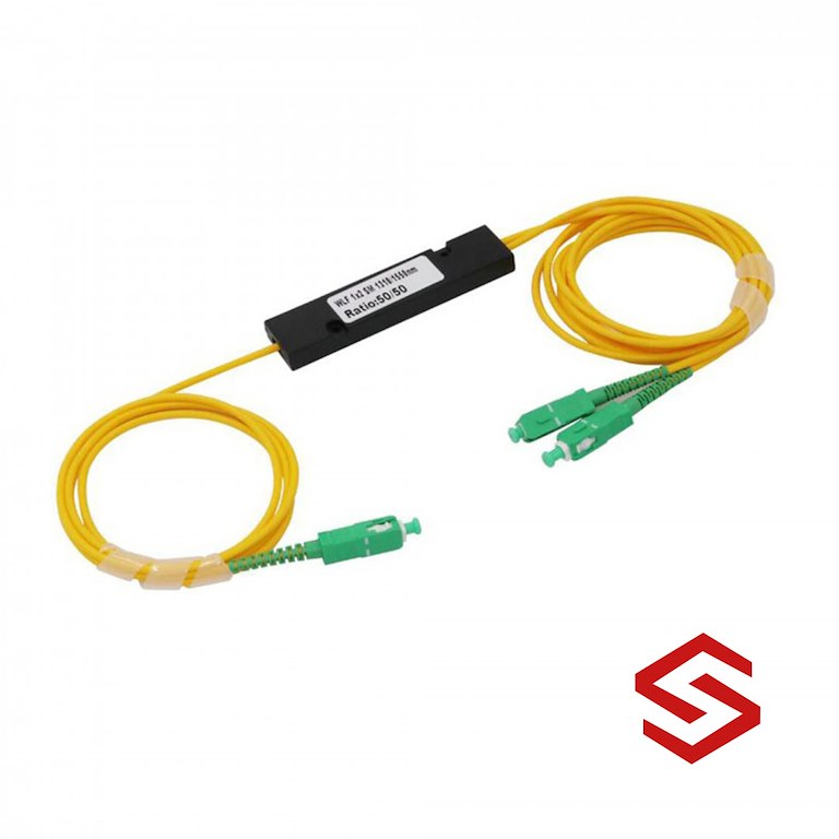 Ansec Optički PLC spliter sa LC/APC konektorom 1/2