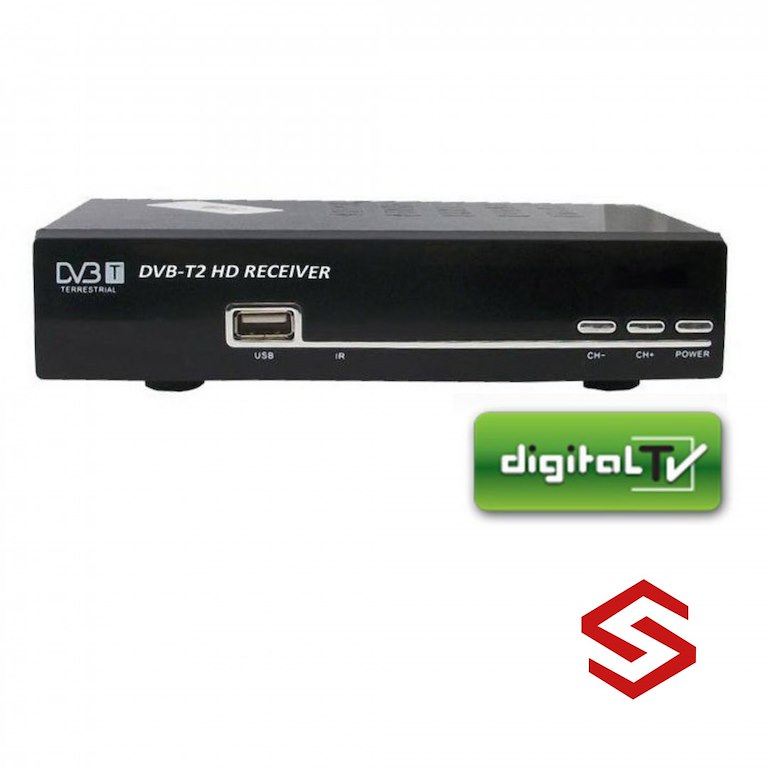 Bear Digitalni zemaljski risiver HD DVB-T1/T2