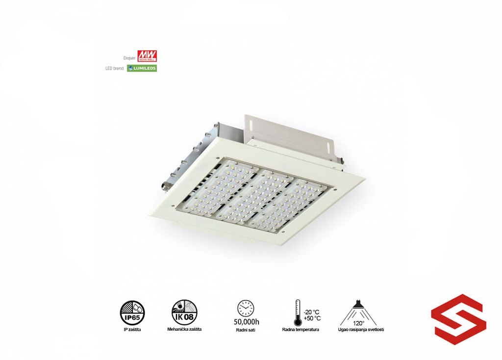 LED REFLEKTOR BR-FL100W-01K 5000K