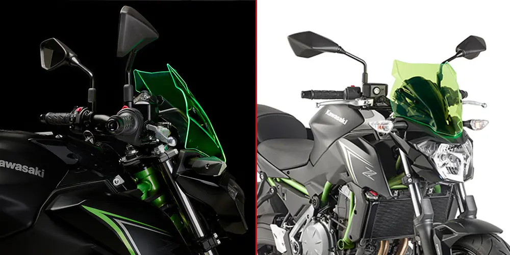 GIVI A4117GR vizir KAWASAKI Z650 2017-19
