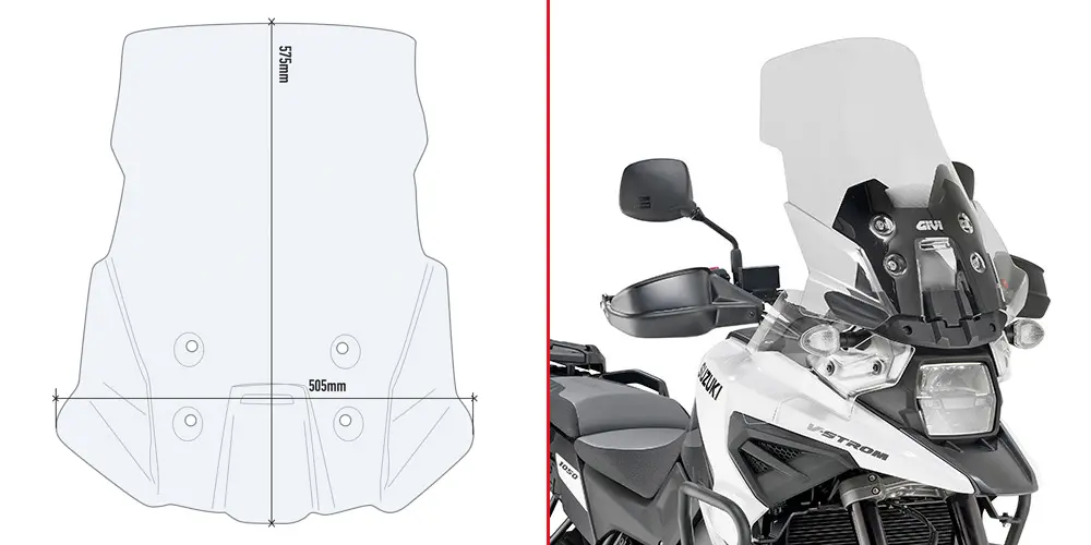 GIVI D3117ST vizir SUZUKI V-STROM 1050 2020-