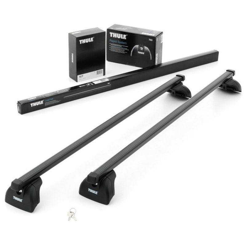 Krovni nosač THULE Rapid System 753 + Square bar + Kit