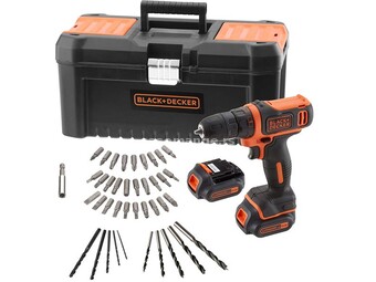 Aku bušilica odvijač 10.8V SET BlackDecker BDCDD121BKA