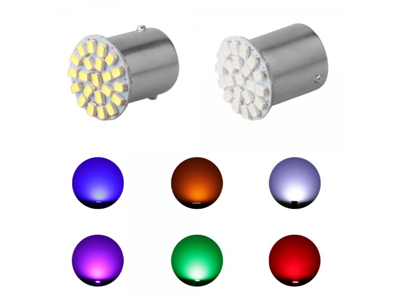 Cob sijalica P21 Hladno Bela 22 ledovke