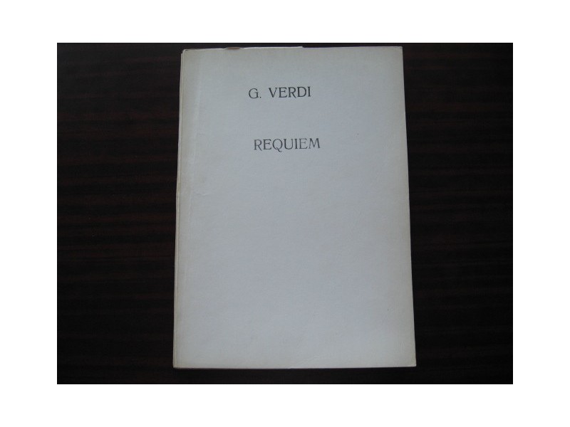 REQUIEM - G. Verdi